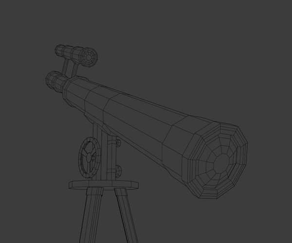 ArtStation - Telescope | Game Assets