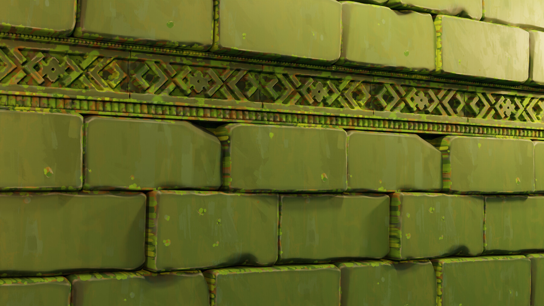 ArtStation - Stylized wall texture 8 Variations | Resources