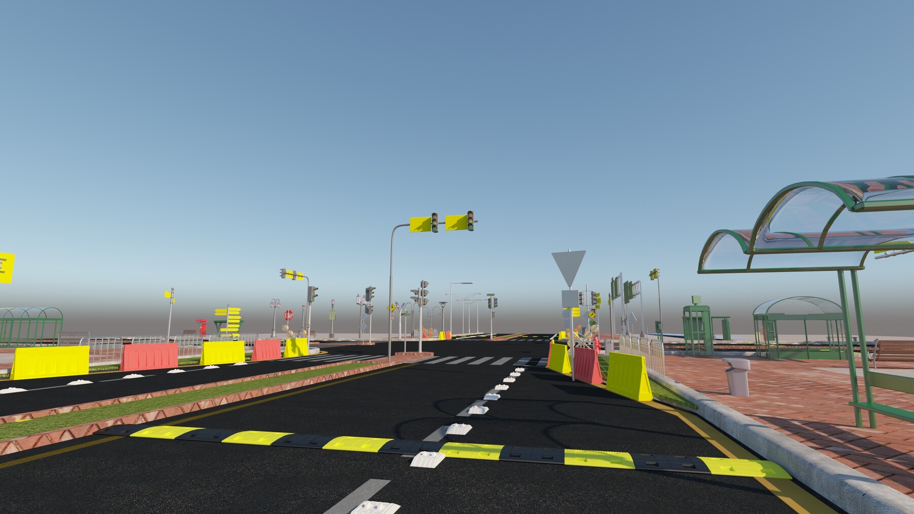 ArtStation - Road_Street_Collection_3D_model | Resources