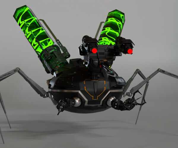 ArtStation - Virus Bot | Game Assets