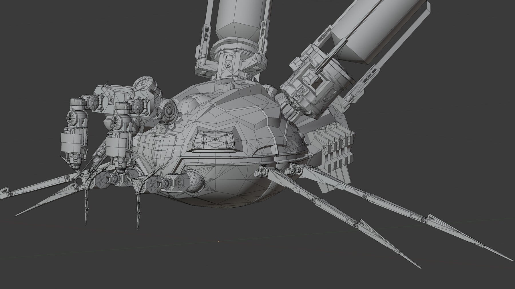 ArtStation - Virus Bot | Game Assets