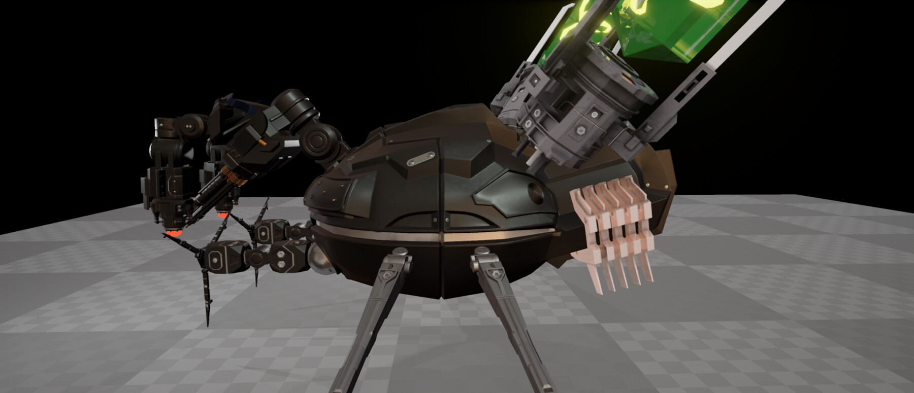 ArtStation - Virus Bot | Game Assets