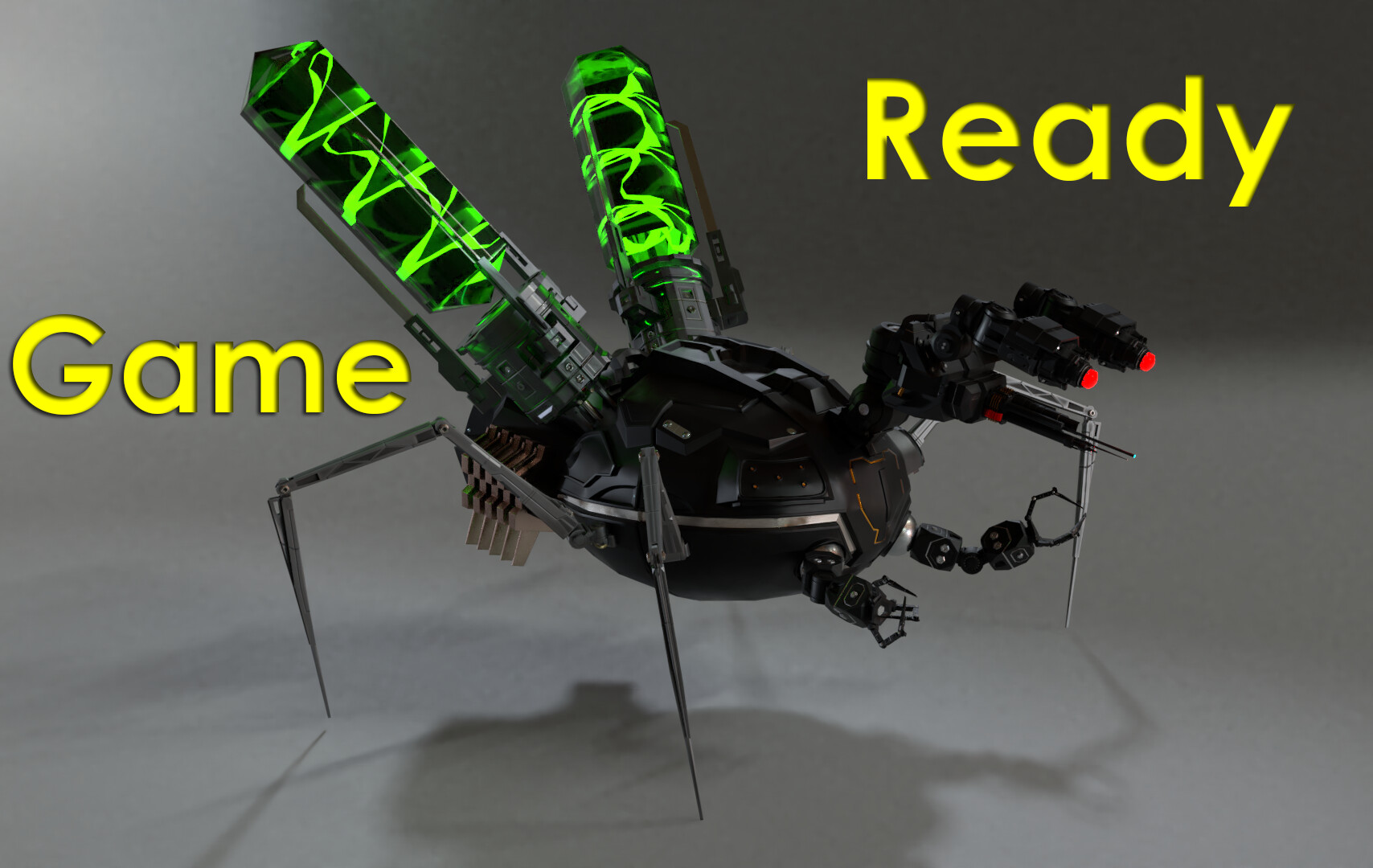 ArtStation - Virus Bot | Game Assets