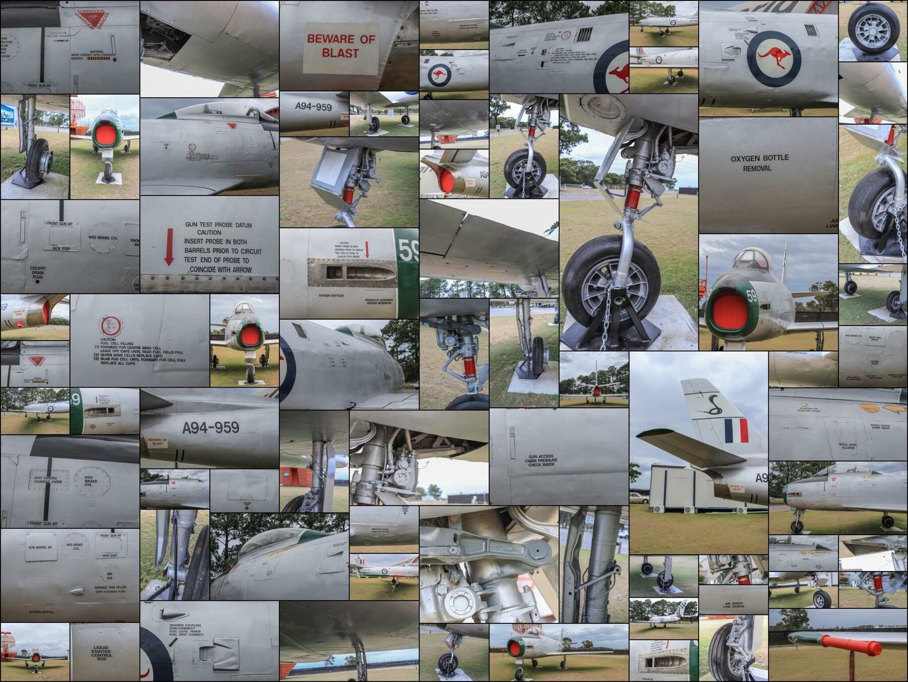 ArtStation - 75 photos of Avon Sabre CA-27 1953 | Resources