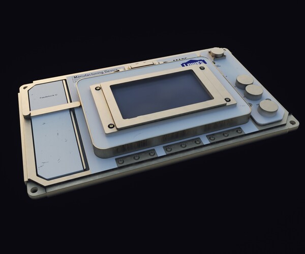 ArtStation - Space Station Panel 06 | Resources