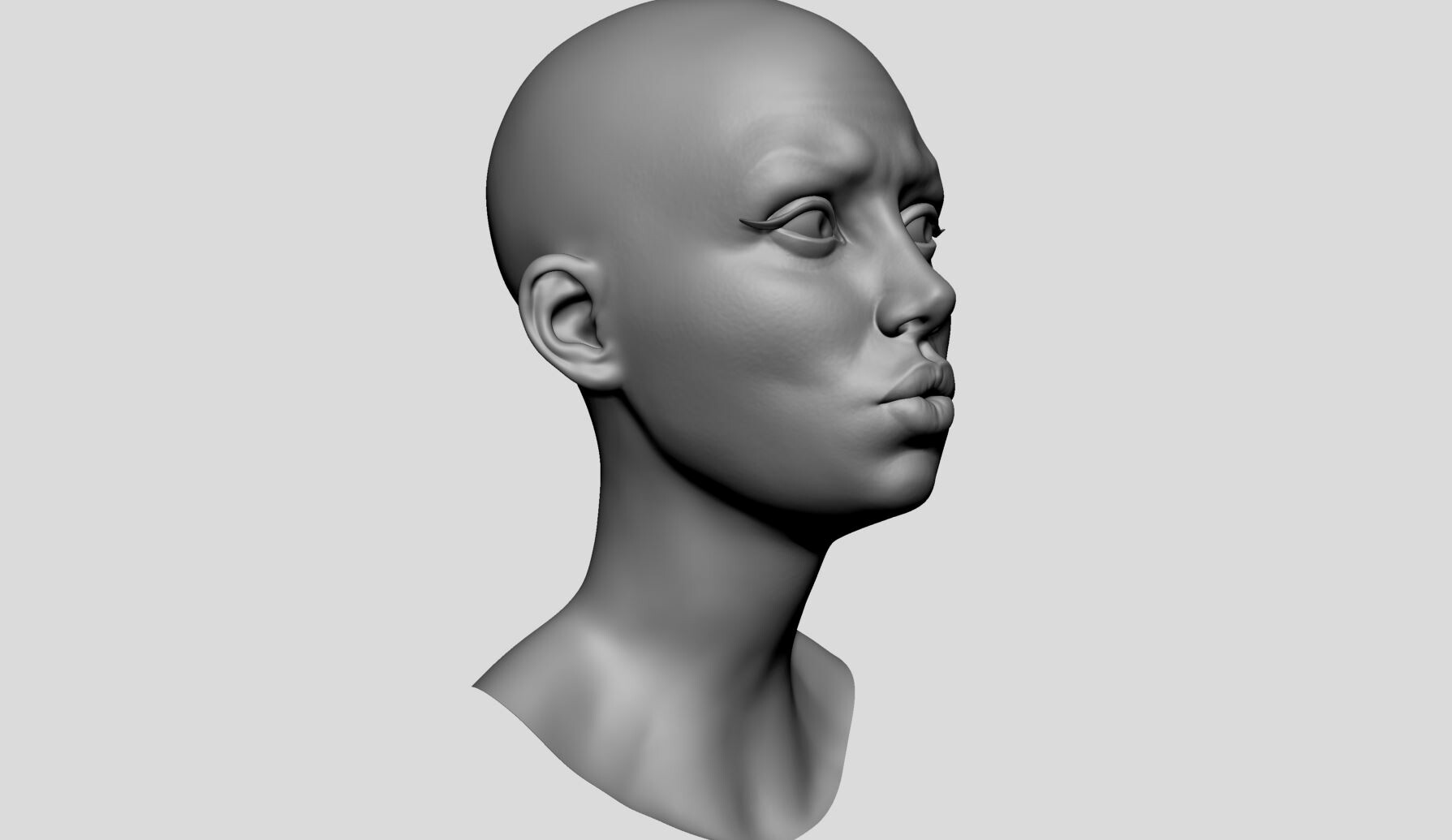 ArtStation - Stylized Female Head 02 | Resources