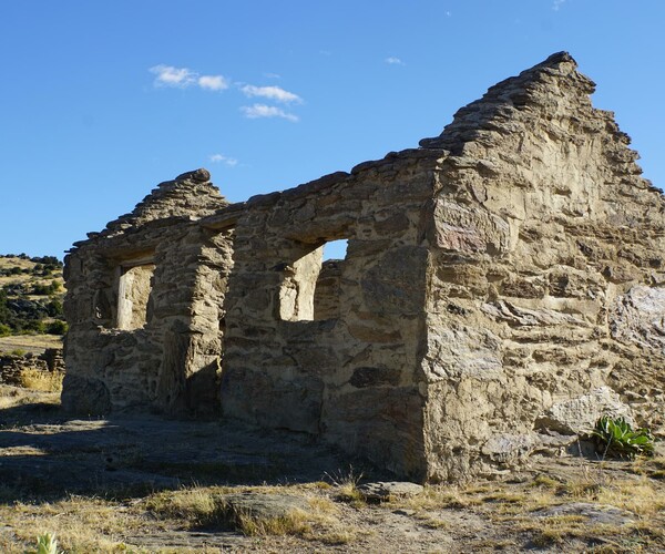 ArtStation - 129 photos of Old Gold Mining Brick Huts | Resources