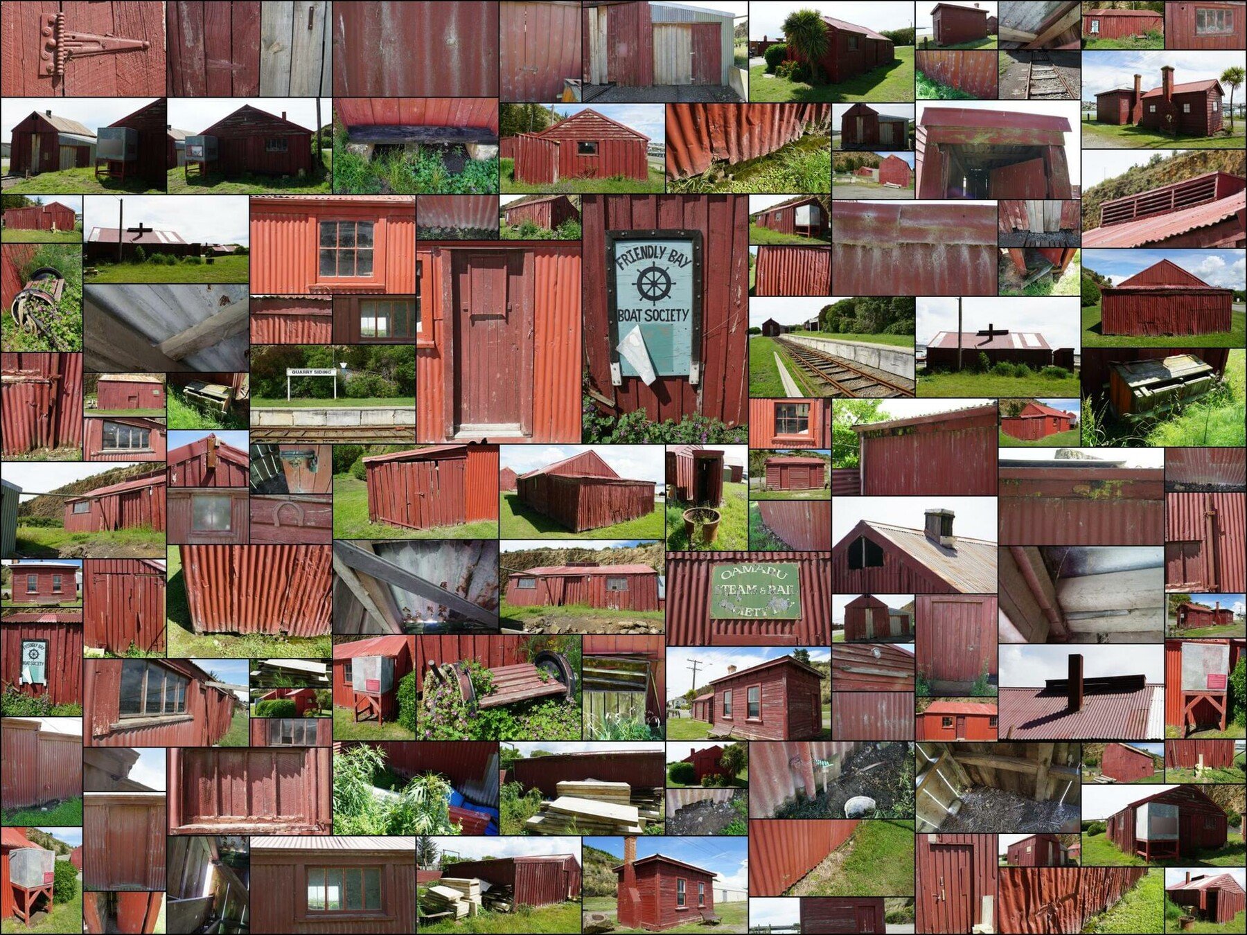 ArtStation - 113 photos of Old Red Sheds | Resources