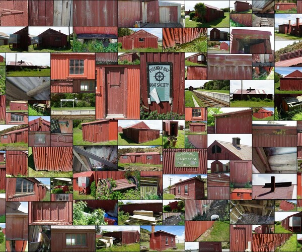 ArtStation - 113 photos of Old Red Sheds | Resources