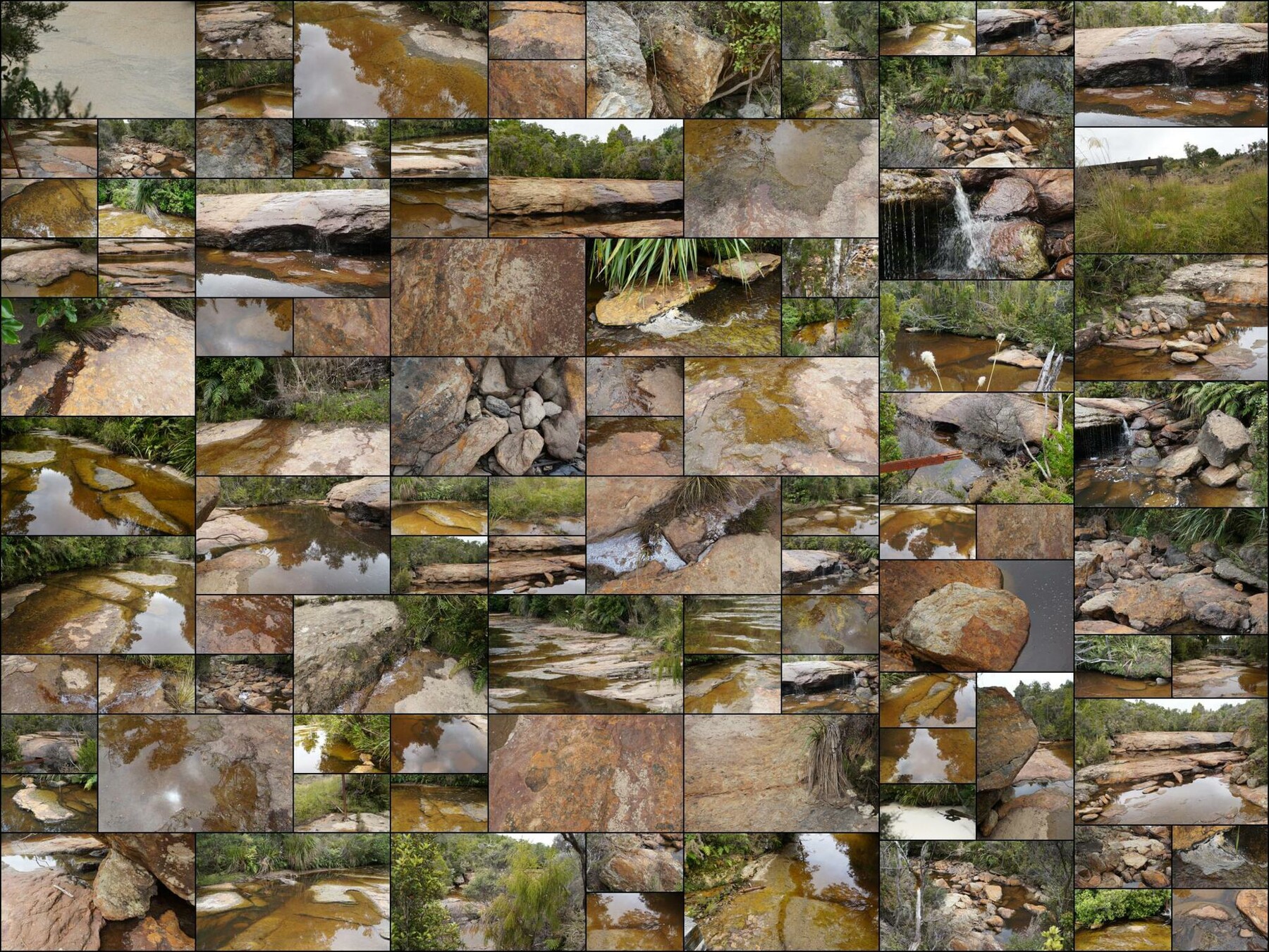 ArtStation - 190 photos of Rusty Rocks Shallow River | Resources