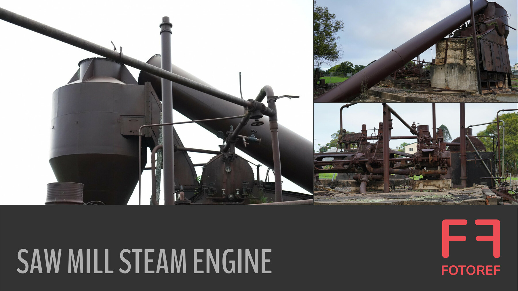 ArtStation - 93 photos of Saw Mill Steam Engine | Resources