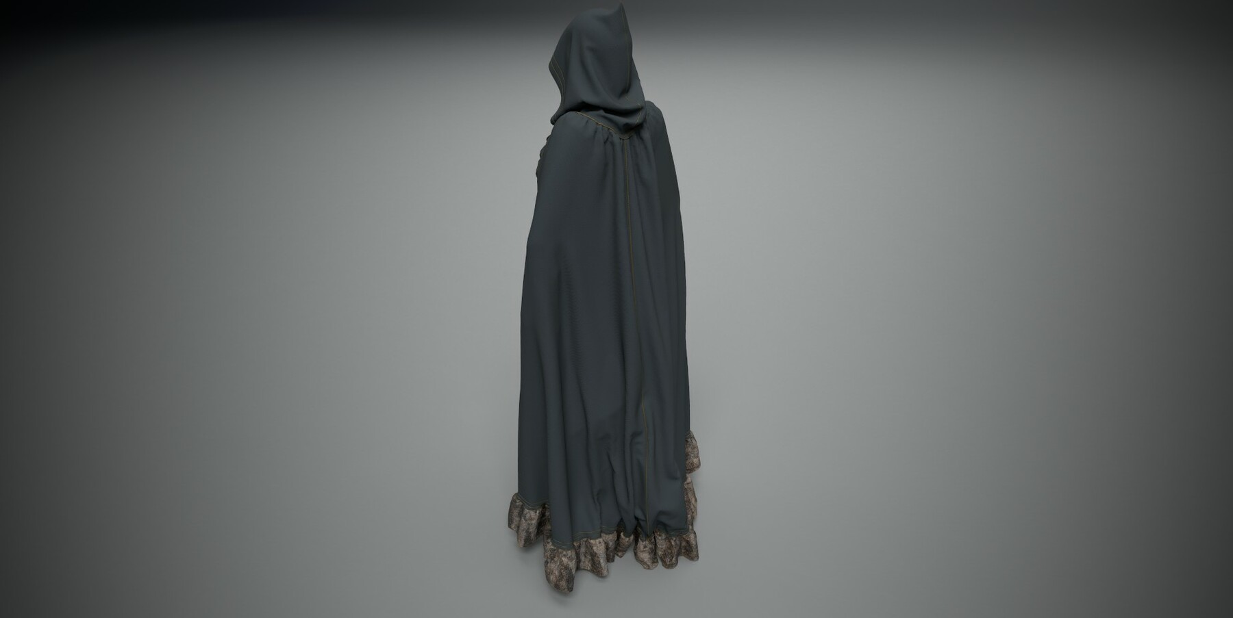 ArtStation - Cloak with pockets | Game Assets