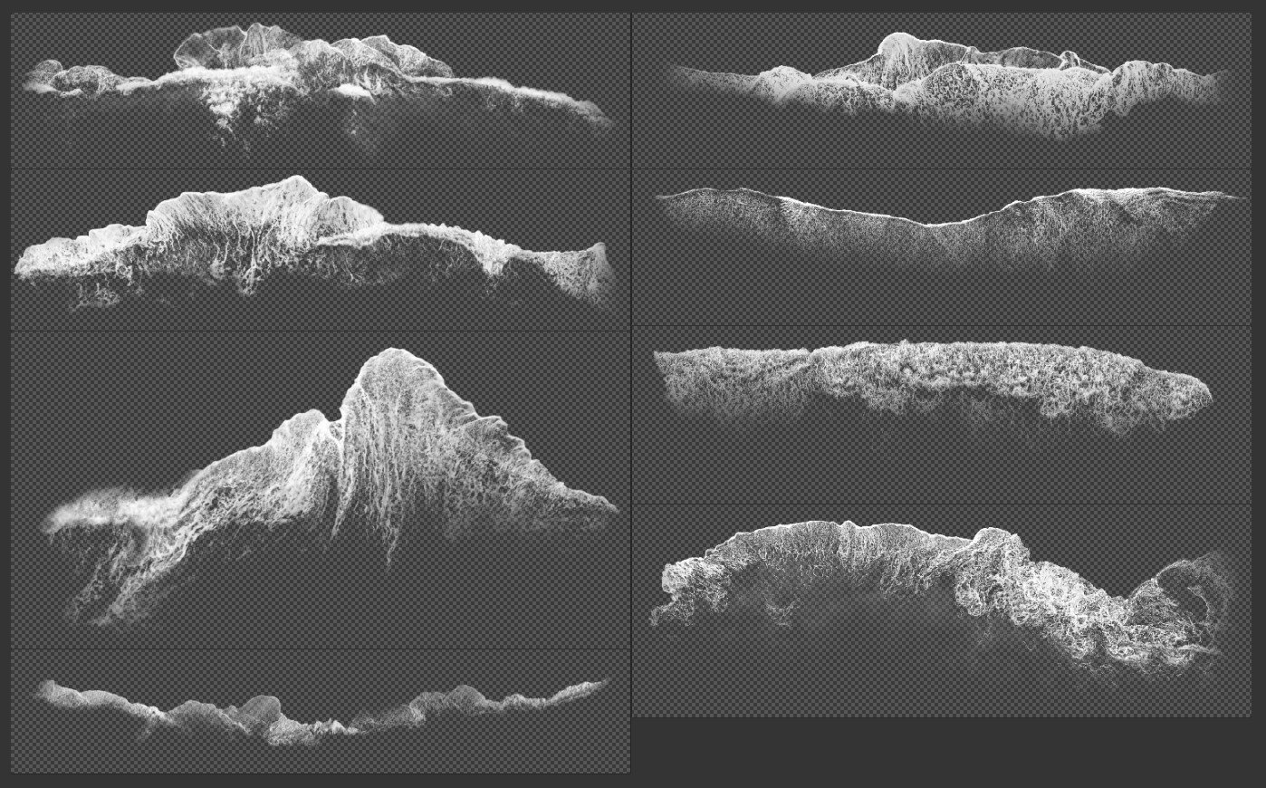 ArtStation - Beach Wave Foam Texture Set | Game Assets