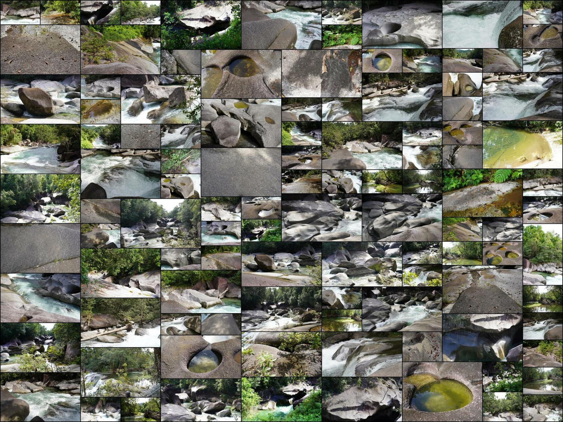 ArtStation - 110 photos of Large Smooth Granite Boulders Stream | Resources