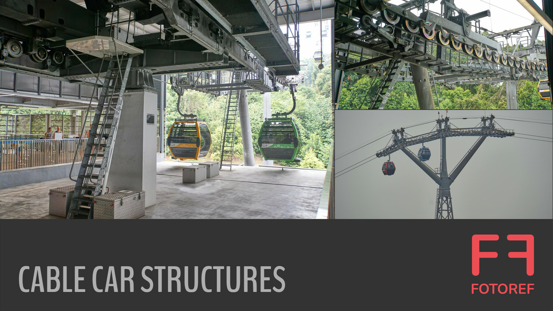 ArtStation - 328 photos of Cable Car Structures | Resources