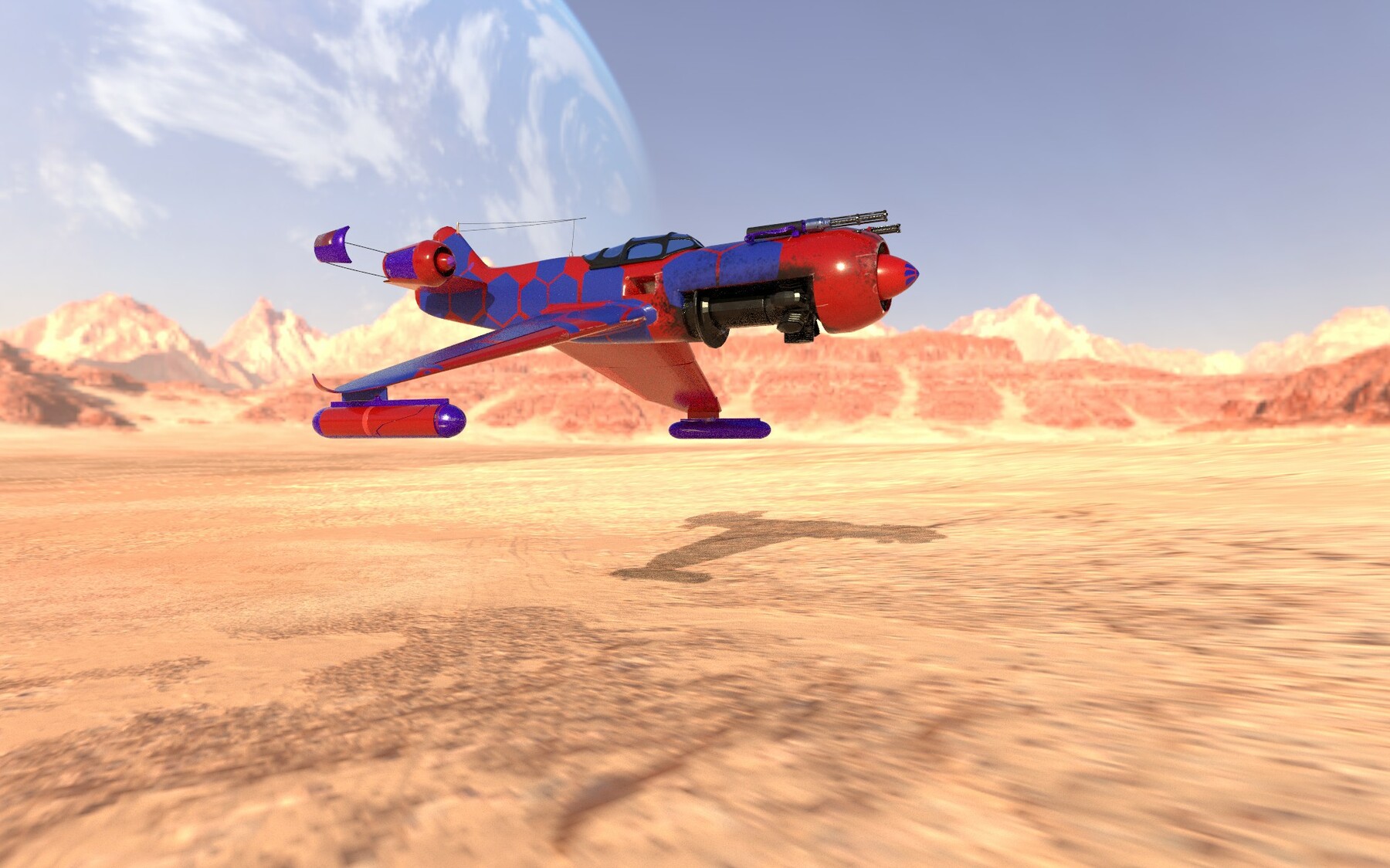 ArtStation - Mad Max style aircraft | Resources