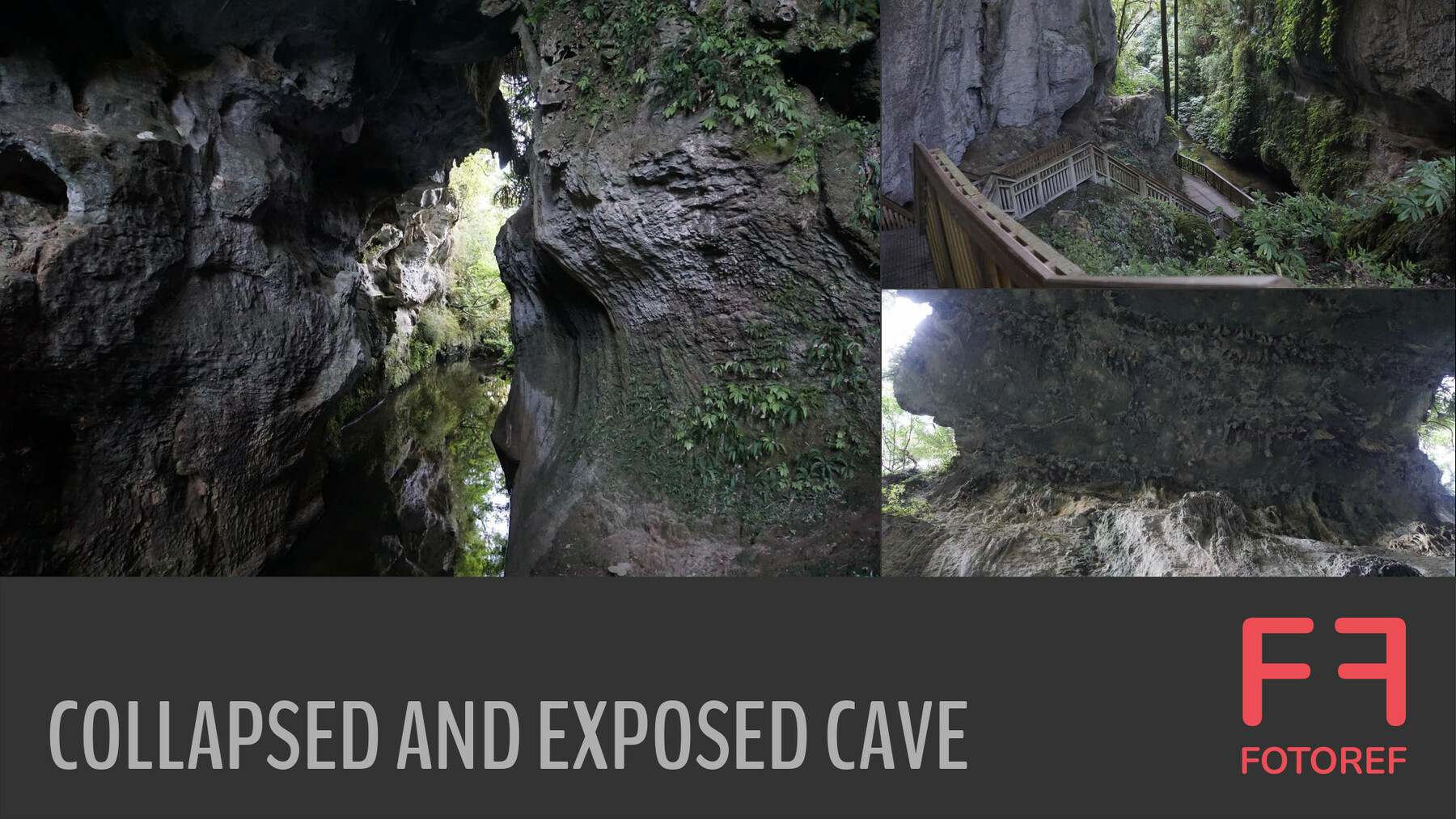 ArtStation - 138 photos of Collapsed and Exposed Cave | Resources