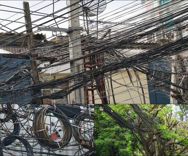 ArtStation - 84 photos of Street Wires | Resources