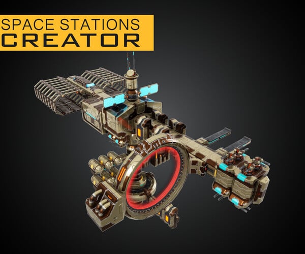 ArtStation - Space Stations Creator | Game Assets