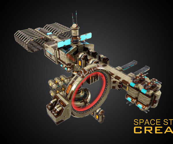 ArtStation - Space Stations Creator | Game Assets