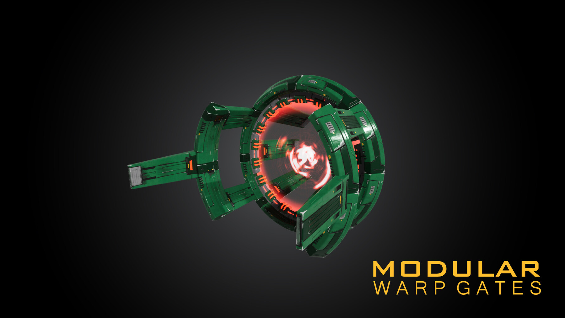 ArtStation - Modular Warp Gates | Game Assets