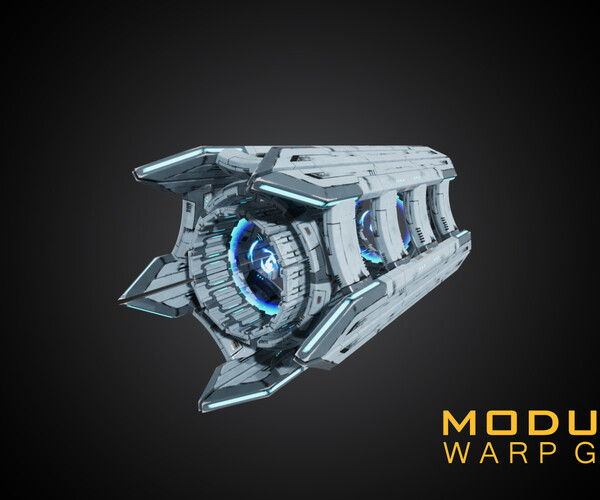 ArtStation - Modular Warp Gates | Game Assets