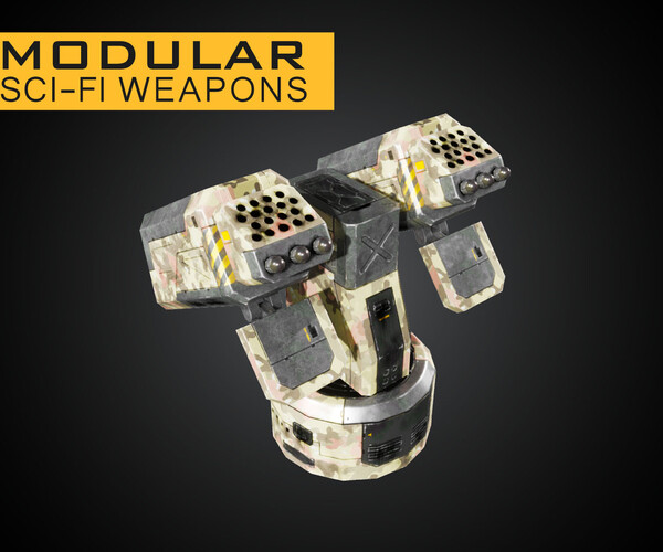 ArtStation - Modular Sci-Fi Weapons | Game Assets