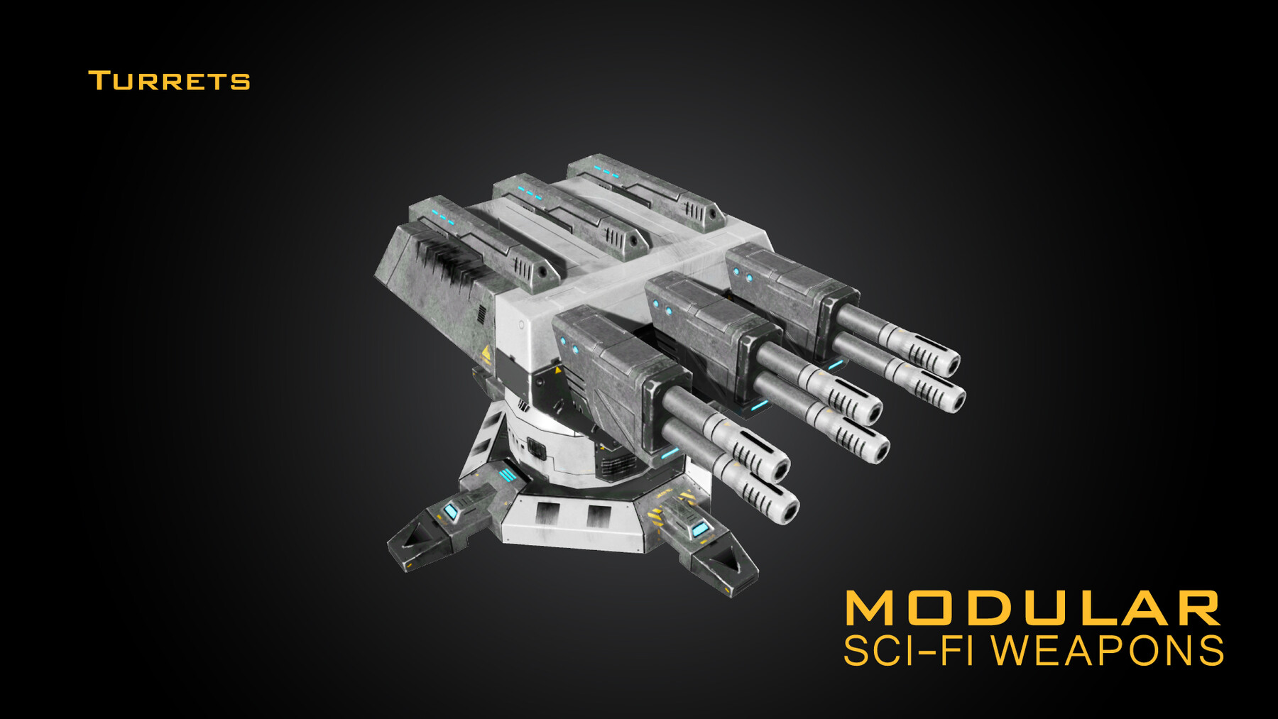 ArtStation - Modular Sci-Fi Weapons | Game Assets