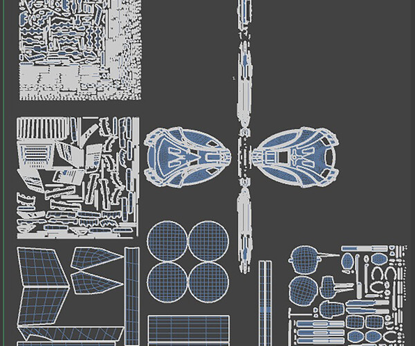 ArtStation - battleship alkesh v2 | Game Assets