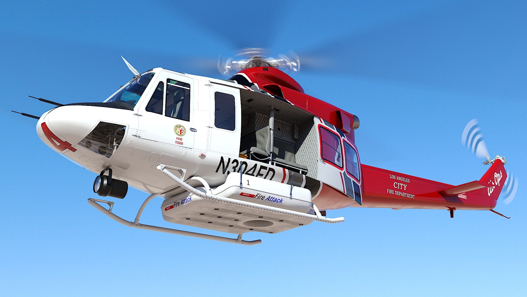 ArtStation - Helicopter Bell 412 LAFD | Resources