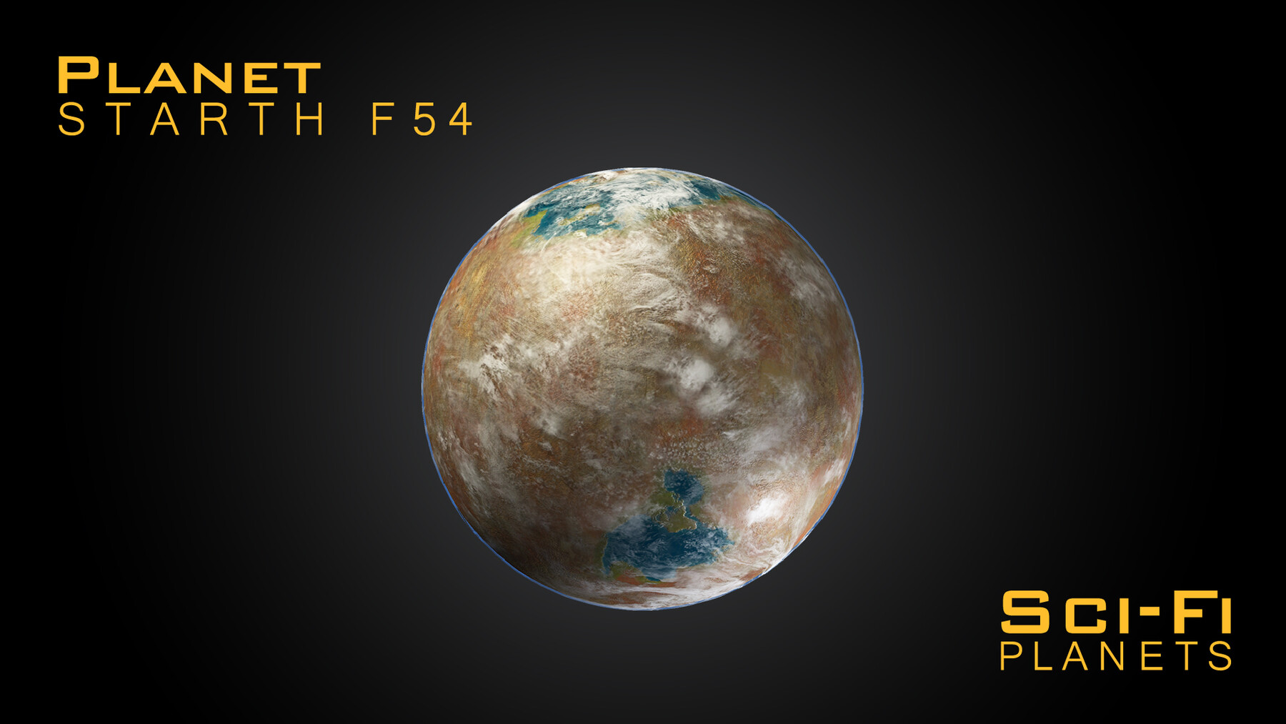 ArtStation - Sci-Fi Planets and Asteroids | Game Assets