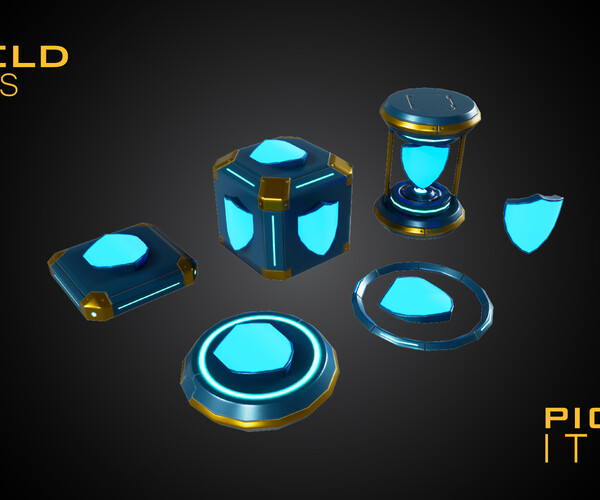 ArtStation - Modular Pick Up Items | Game Assets