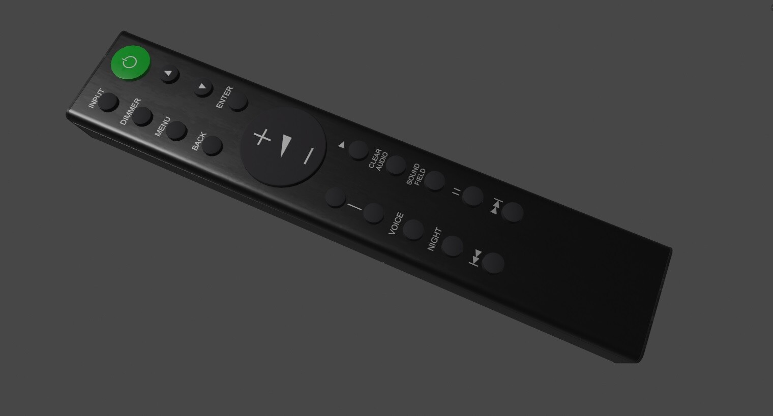 ArtStation - Remote Controller 3D Model | Game Assets