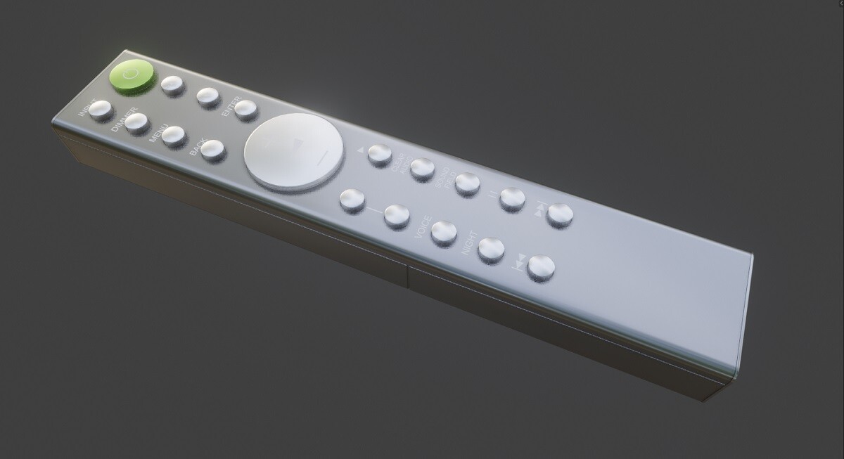 ArtStation - Remote Controller 3D Model | Game Assets