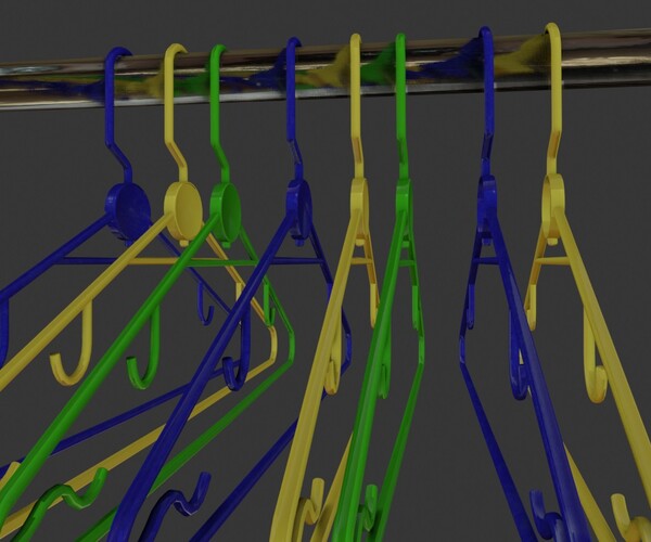 ArtStation - Coathanger 3D Model | Game Assets