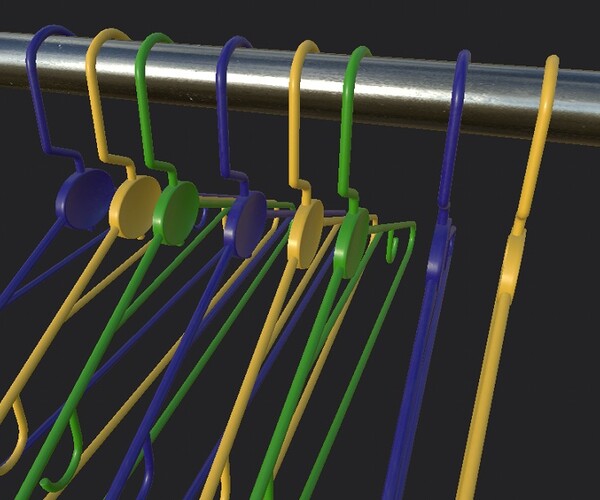 ArtStation - Coathanger 3D Model | Game Assets