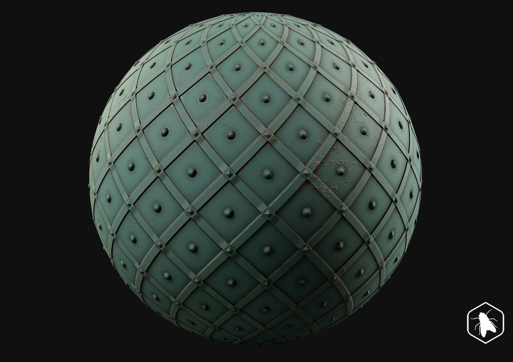 ArtStation - Texture - Metal Ceiling | Game Assets
