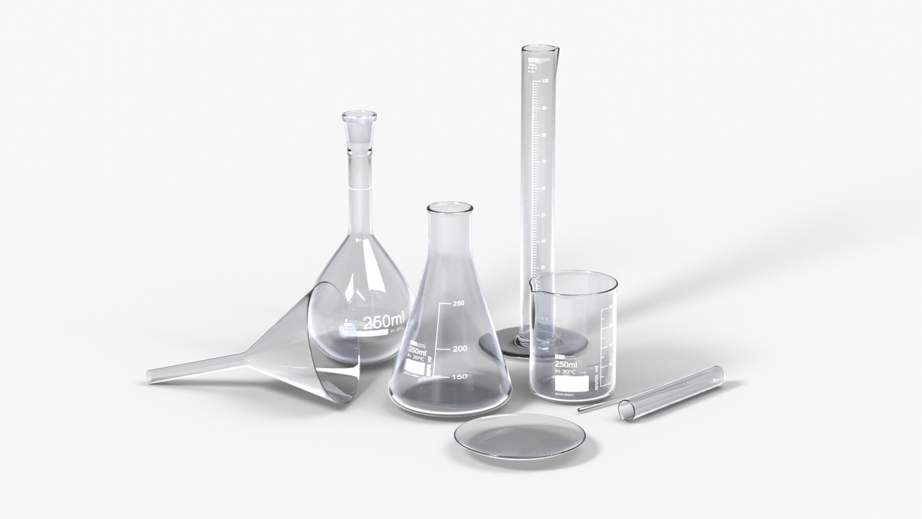 ArtStation - Laboratory Glassware Set | Resources