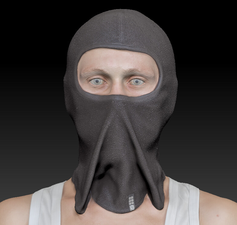ArtStation - Man in balaclava ready for animation 336 | Game Assets