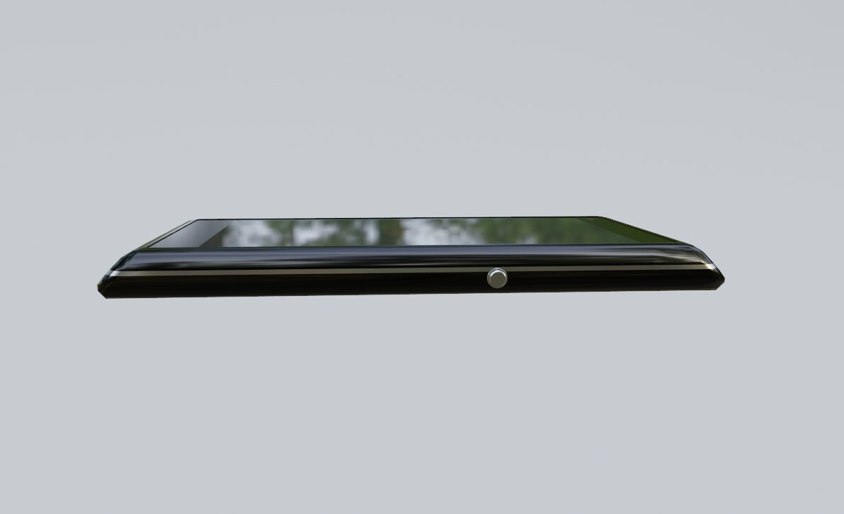 ArtStation - Mobile Phone - Screen OFF - Celular Low-poly 3D model ...