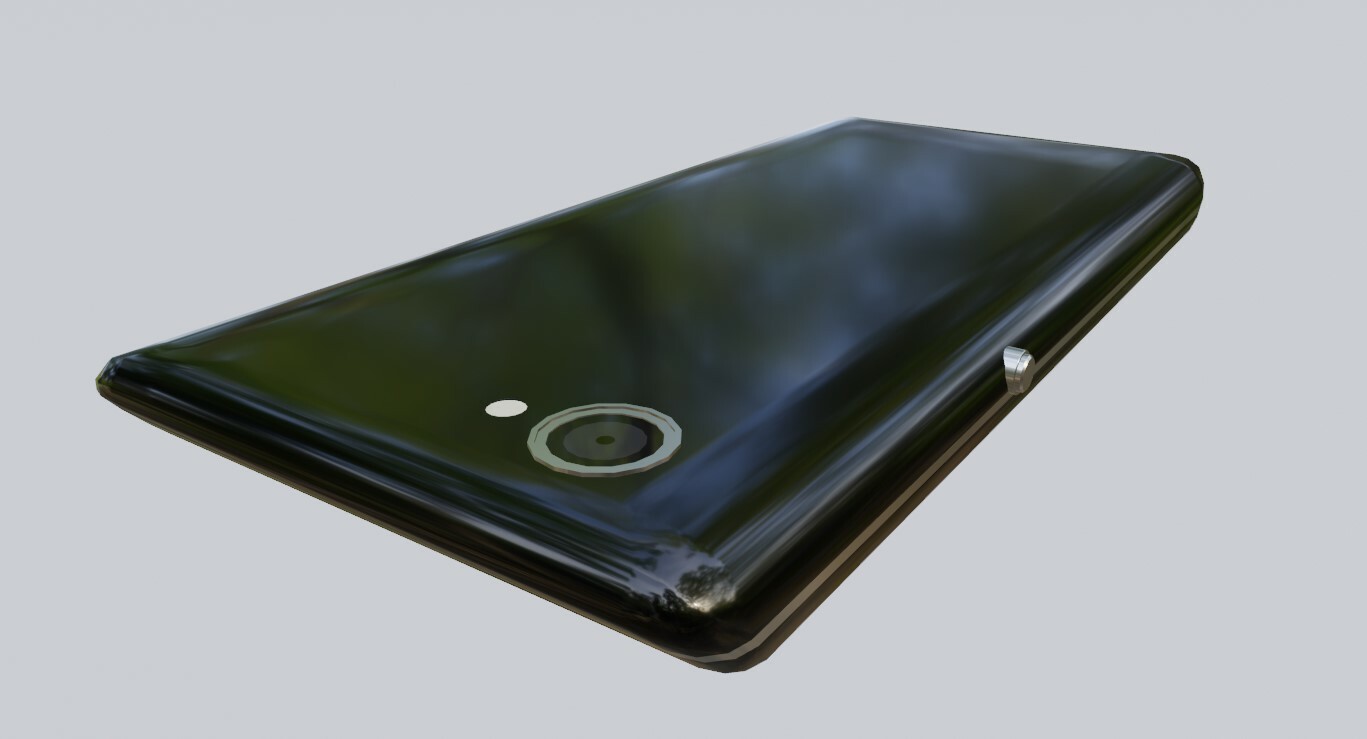 ArtStation - Mobile Phone - Screen OFF - Celular Low-poly 3D model ...