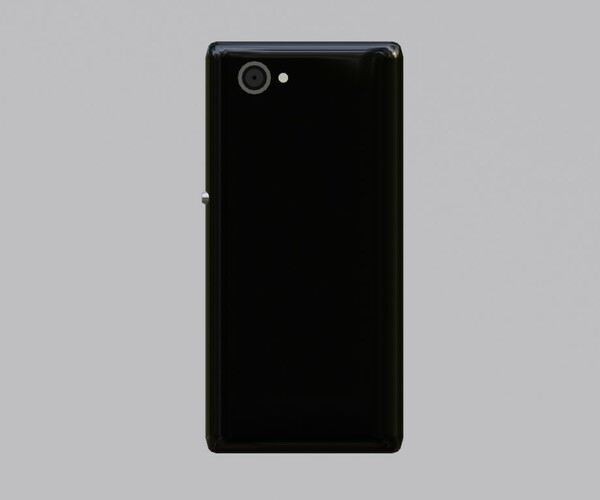 ArtStation - Mobile Phone - Screen OFF - Celular Low-poly 3D model ...