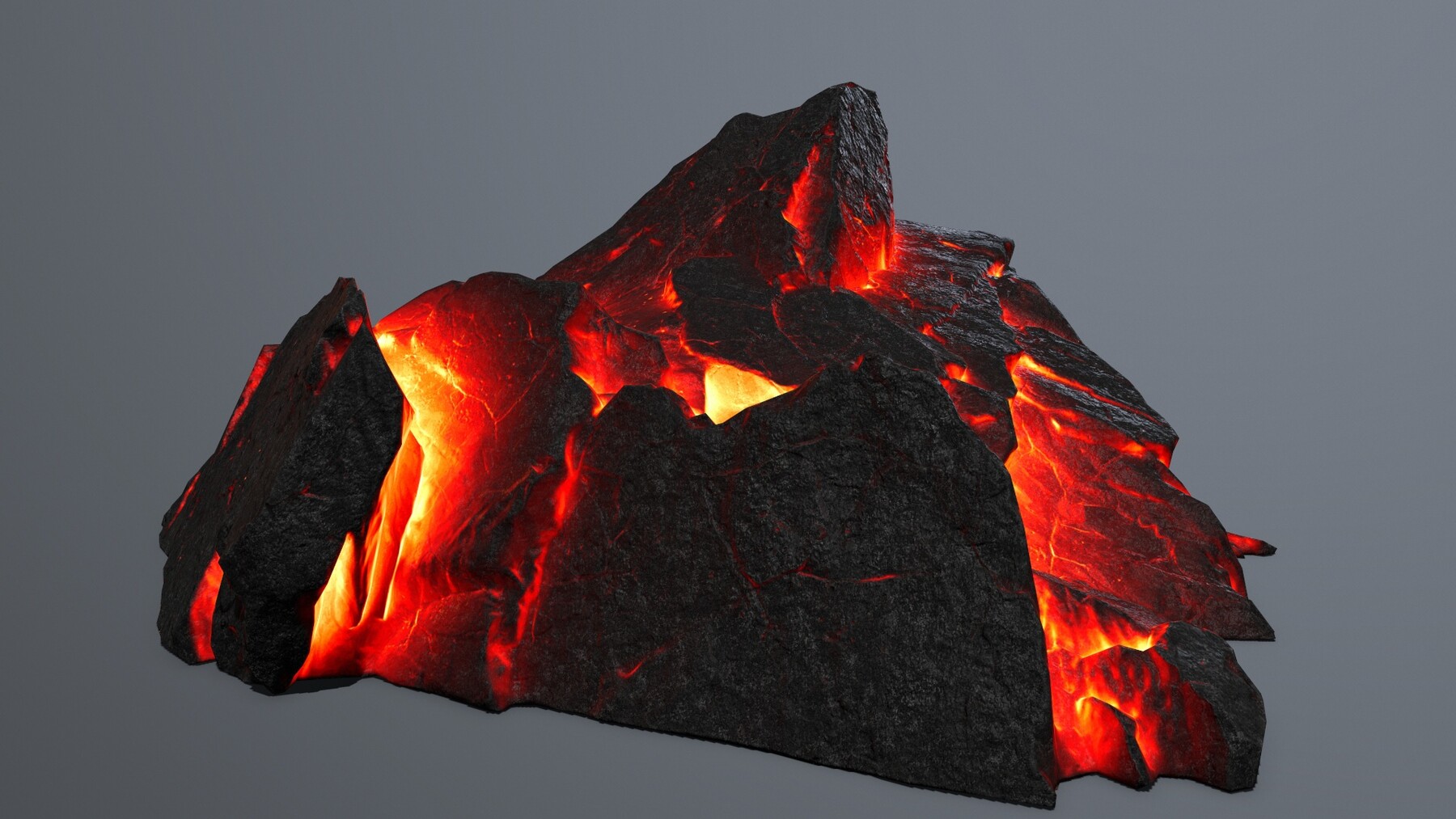 ArtStation - Lava Rock Set | Game Assets