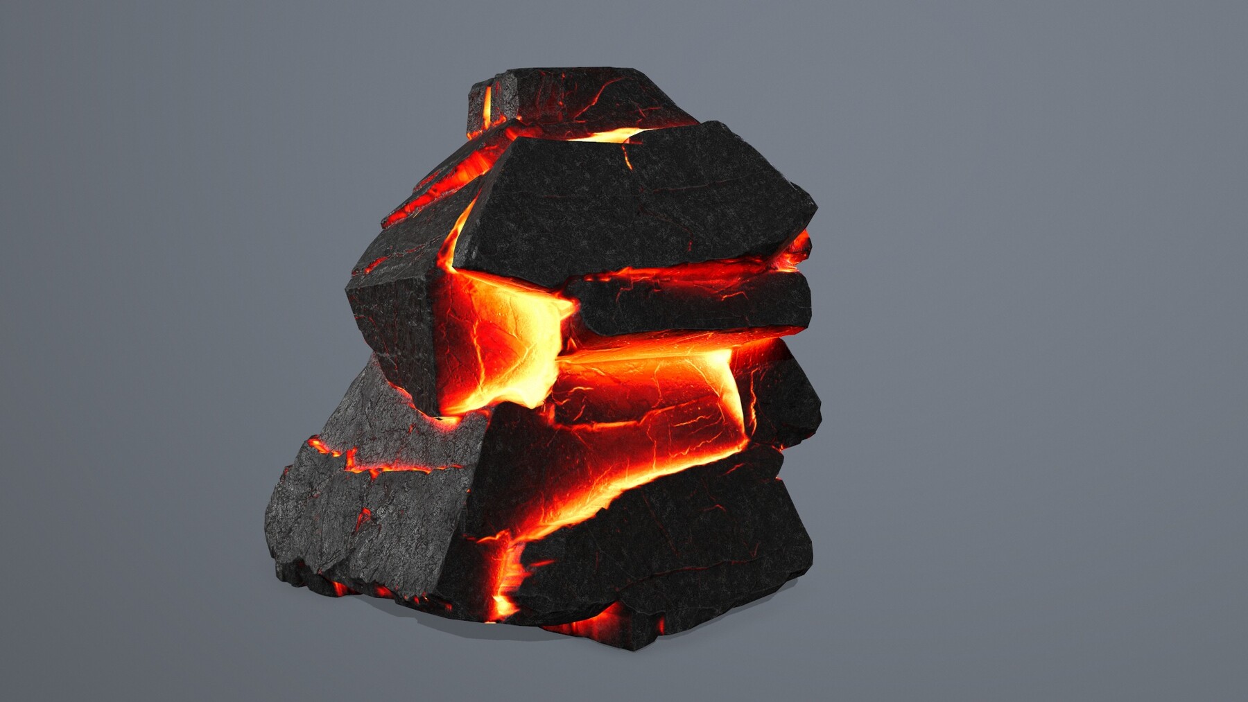 ArtStation - Lava Rock Set | Game Assets