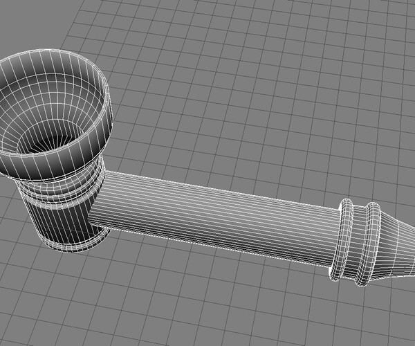 ArtStation - Smoking Pipe 3D Model | Game Assets