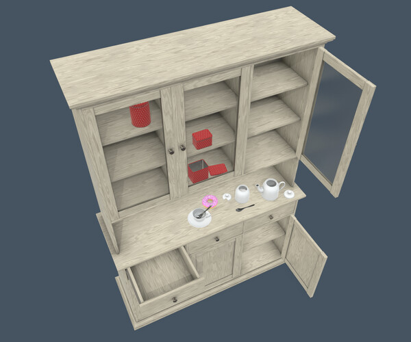 ArtStation - Cupboard | Game Assets