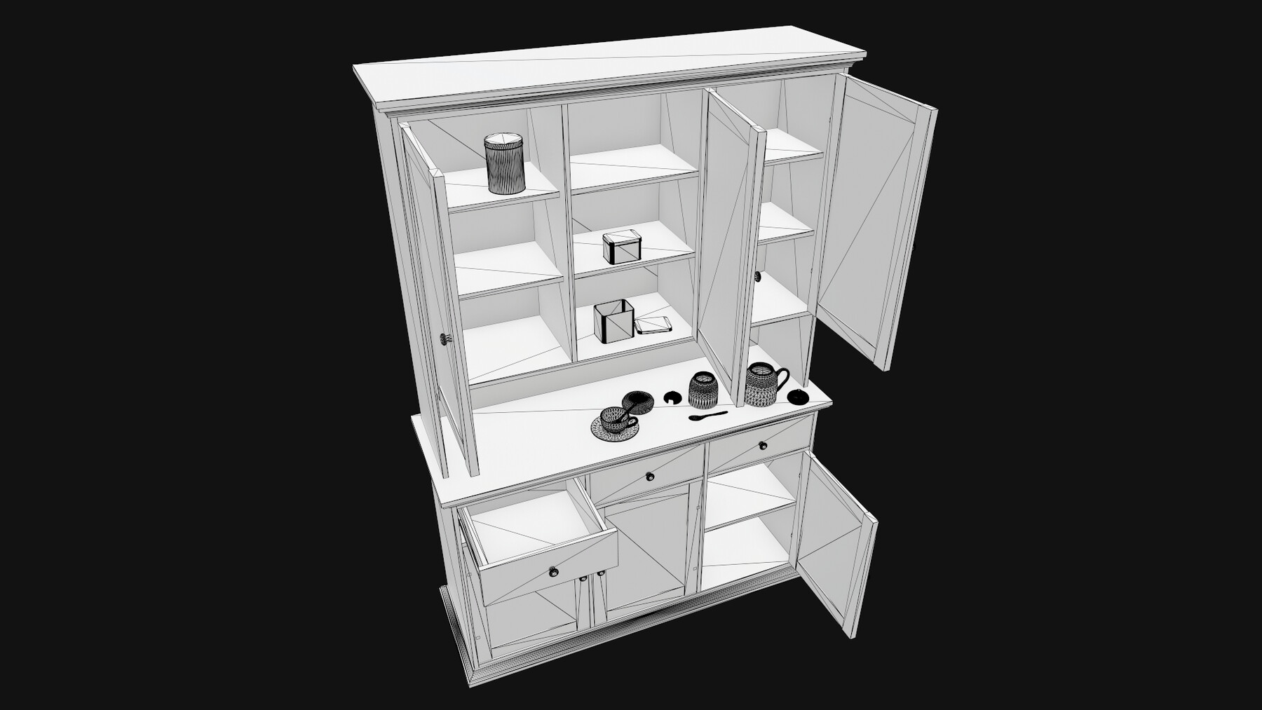ArtStation - Cupboard | Game Assets