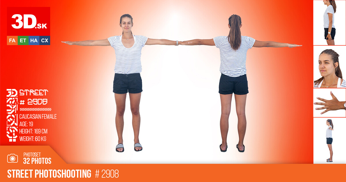 3D.SK - T-POSE & DETAILS | Male Photo References #2908