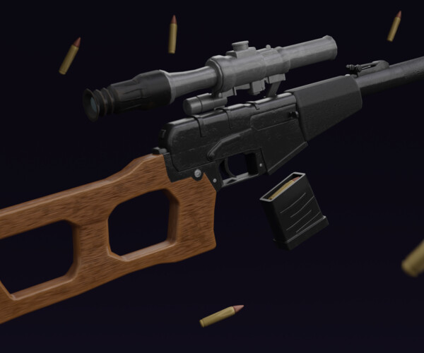 ArtStation - VSS (Vintorez) | Game Assets