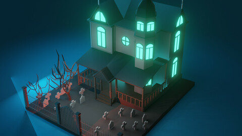 ArtStation - Haunted House | Resources
